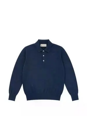 Brunello Cucinelli Long-sleeve Polo Shirt
