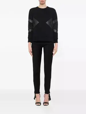 Neil Barrett Quilted Panelled Sweatshirt