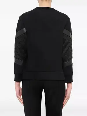 Neil Barrett Quilted Panelled Sweatshirt