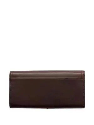 Prada Large Nappa Leather Wallet - Brown