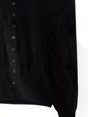 FRENKEN Button-up Roll-neck Cardigan