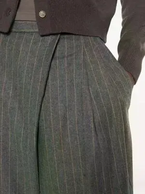 CAMBIO Pinstripe Print Trousers