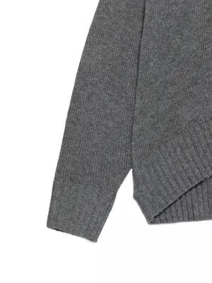 LUISA CERANO High-low Turtleneck Sweater