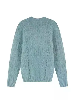 Polo Ralph Lauren Cable-knit Embroidered-logo Sweater