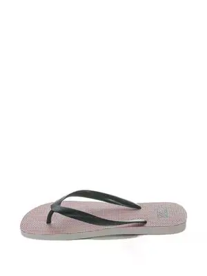 MC2 SAINT BARTH Tommy Striped Flip-flops