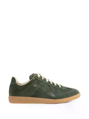 MAISON MARGIELA Replica Panelled Sneakers - Green
