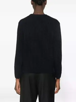 JCSOPHIE Pancho Cable-knit Crew-neck Sweater