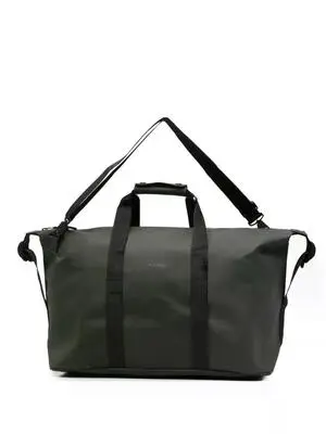 Rains Weekend Bag With Logo Print - Green