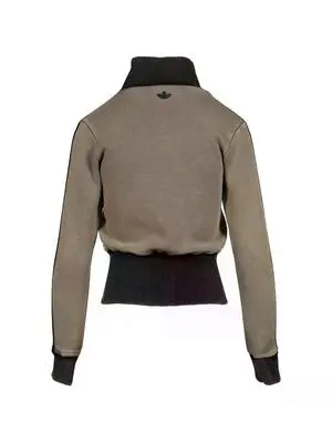 Adidas X Avavav Cropped Zip-up Sweatshirt