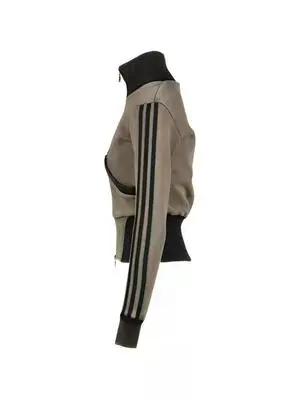 Adidas X Avavav Cropped Zip-up Sweatshirt
