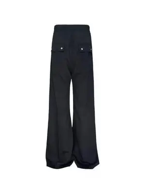 Rick Owens Bela Drawstring Wide-leg Trousers