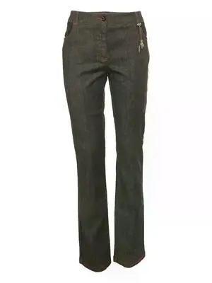Roberto Cavalli Serpent-detail Jeans