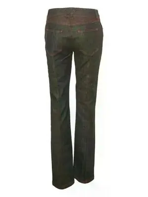 Roberto Cavalli Serpent-detail Jeans
