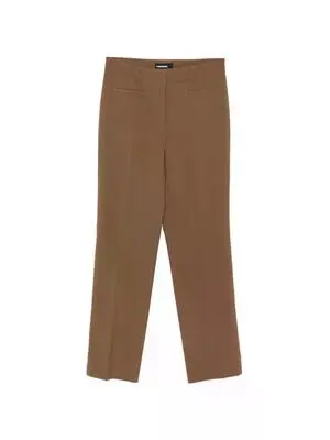 CAMBIO Ginger Straight-leg Trousers - Brown