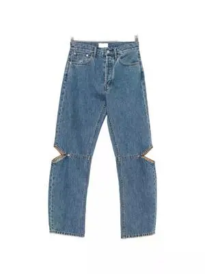 Still Here Printed Jeans For Women