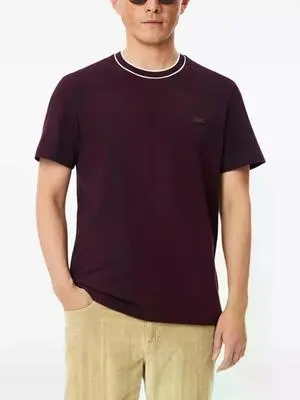 Lacoste Contrast-trim T-shirt