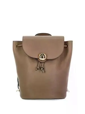 Furla Leather Backpack - Brown