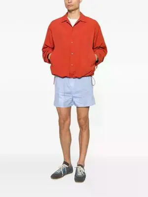AMI Paris Striped Elasticated Shorts