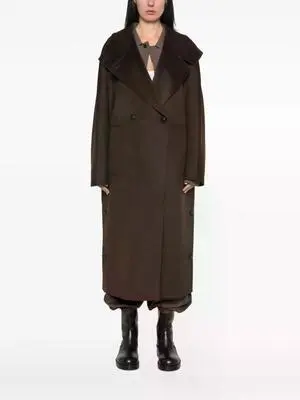 LISA YANG Double-breasted Button-back Coat