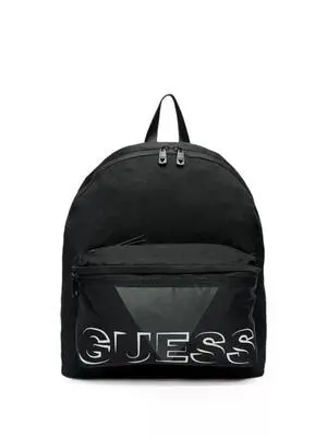 Guess Venezia Logo-print Backpack - Black