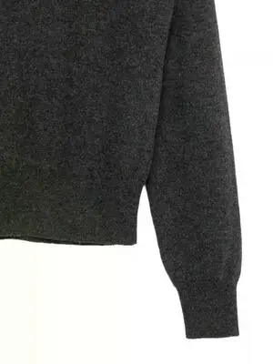 LISA YANG Greer Crew-neck Ribbed-trim Sweater