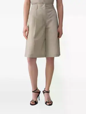 Liu Jo Poplin Bermuda Shorts