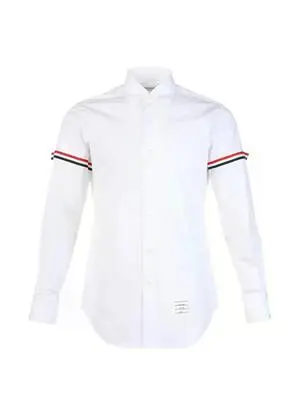 Thom Browne Rwb-detail Shirt - White