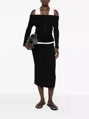 LE PETIT PULLE Midi Skirt