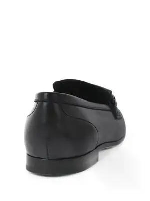 Brunello Cucinelli Rhinestone-embellished Leather Loafers