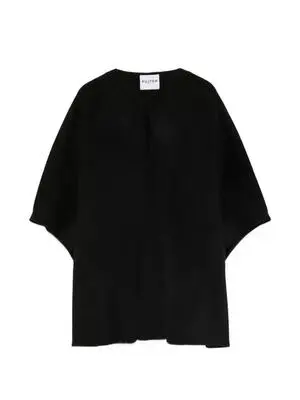 KUJTEN Open-front Short-sleeve Cape
