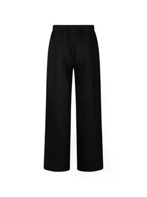 Max Mara Drawstring Wool-flannel Trousers