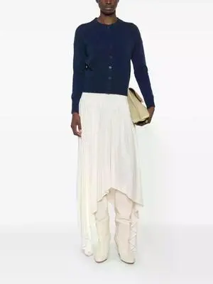LE PETIT PULLE Button-up Crew-neck Cardigan