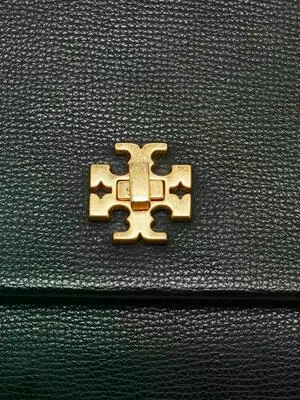 Tory Burch Leather Top Tote Bag