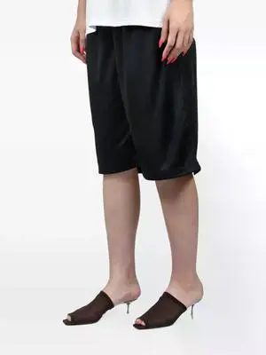COURREGES Back-panel Jersey Shorts