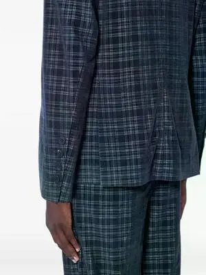 VIVIENNE WESTWOOD Checked Notched-lapels Blazer