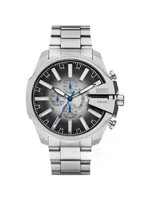 DIESEL® Mega Chief Chronograph Watch - Black
