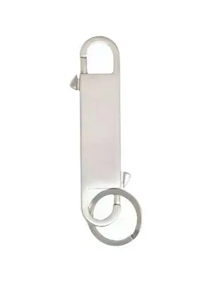Rick Owens Gemini Keyring - Silver