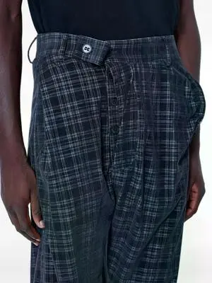 VIVIENNE WESTWOOD Drunken Checked Trousers
