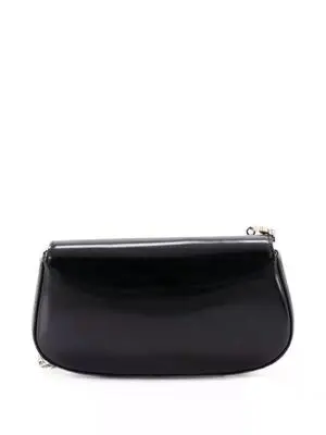 Gucci Bamboo Night Chain Leather Small Clutch Bag
