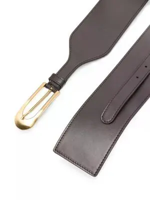Eleventy Buckle-fastening Wide-strap Belt