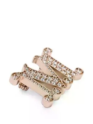 Max Mara M Logo-plaque Brooch