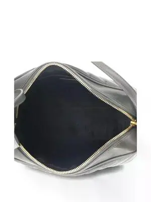 Saint Laurent Lou Camera Bag Matelasse Chevron Leather Small Crossbody Bag - Grey