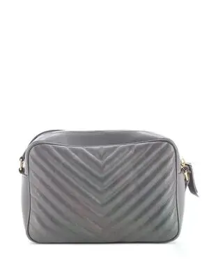 Saint Laurent Saint Laurent Lou Camera Bag Matelasse Chevron Leather Small Crossbody Bag Grey
