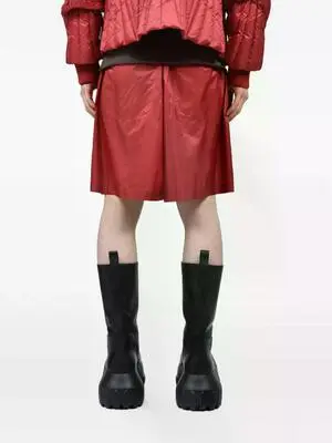 Moncler X Rick Owens Layered Kilt Shorts