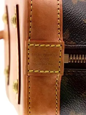 LOUIS VUITTON Alma Monogram Canvas Bb Crossbody Bag