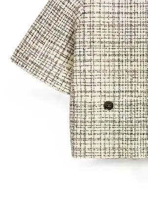 Valentino Garavani Square Tweed Jacket