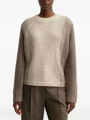 Iris Von Arnim Jubilea Degradé Plain-knit Sweater