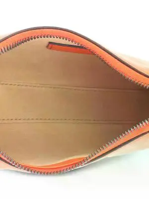 Gucci Aphrodite Leather Mini Shoulder Bag - Orange