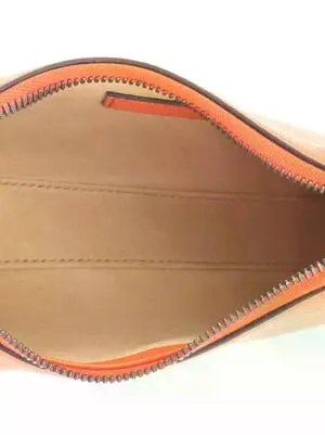 Gucci Aphrodite Leather Mini Shoulder Bag - Orange