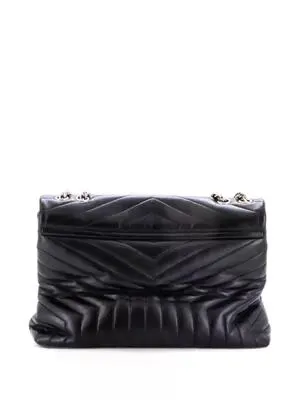 Saint Laurent Loulou Matelasse Chevron Leather Large Shoulder Bag